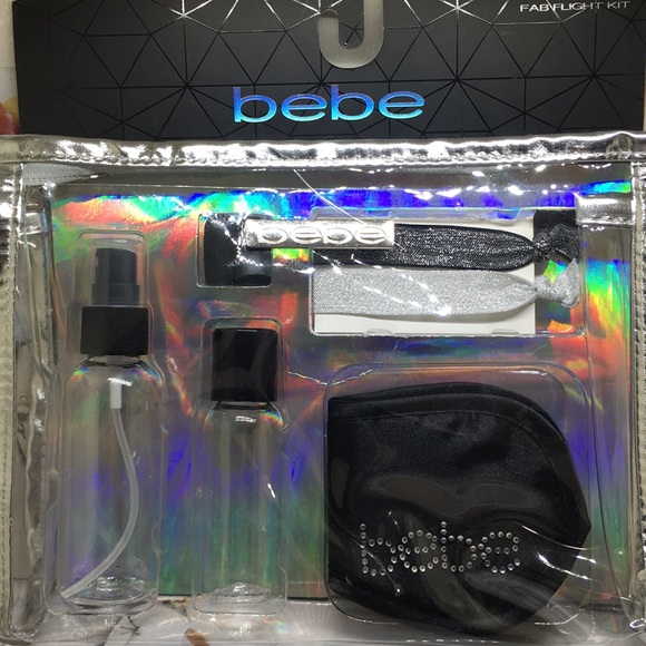 bebe | Makeup | New Bebe Fab Flight Travel Kit Set | Poshmark